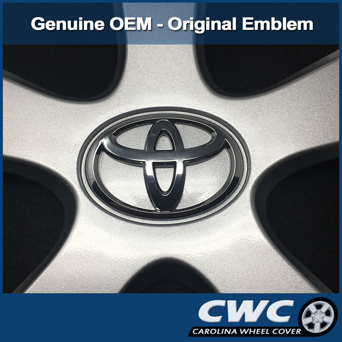 Buy OEM Genuine Toyota Wheel Cover - Professionally Refinished Like New ...