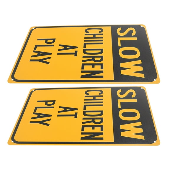 GoSports Neon Children's Slow Down Man! High Visibility Street Safety ...