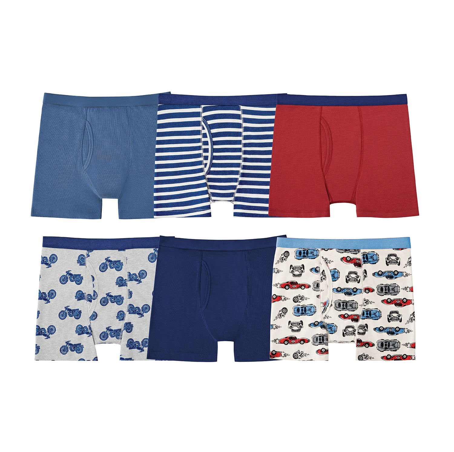 Member's Mark Boys 6-Pack Organic Cotton Boxer Brief - Samsclub.com