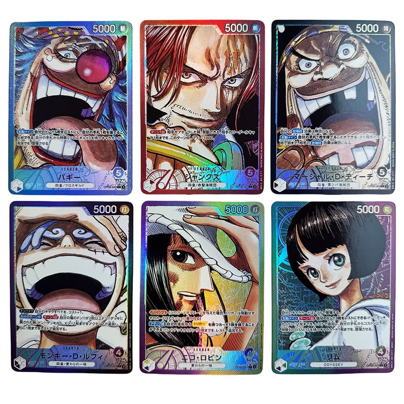 Anime One Piece OPCG nuevo emperador OP09 Manga Luffy Shanks Buggy ...