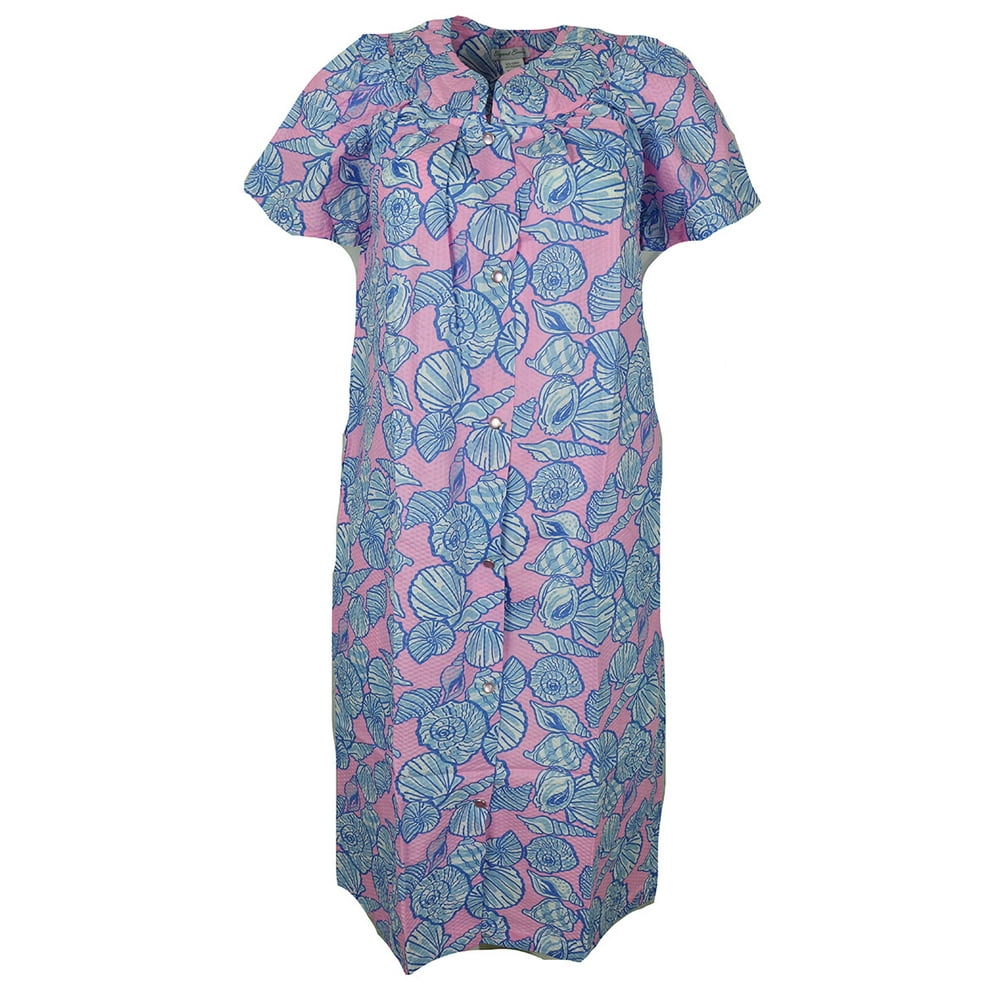 Elegant Emily - Elegant Emily Large Women's Cotton Blend Snap-Front ...