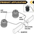 1/4" Inflation Schrader Valve with Push to Connect for 1/4" OD Air Line ...