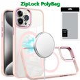 [PolyBag] For iP15 Pro Max Greatest Clear Acrylic Thick Metal Button ...
