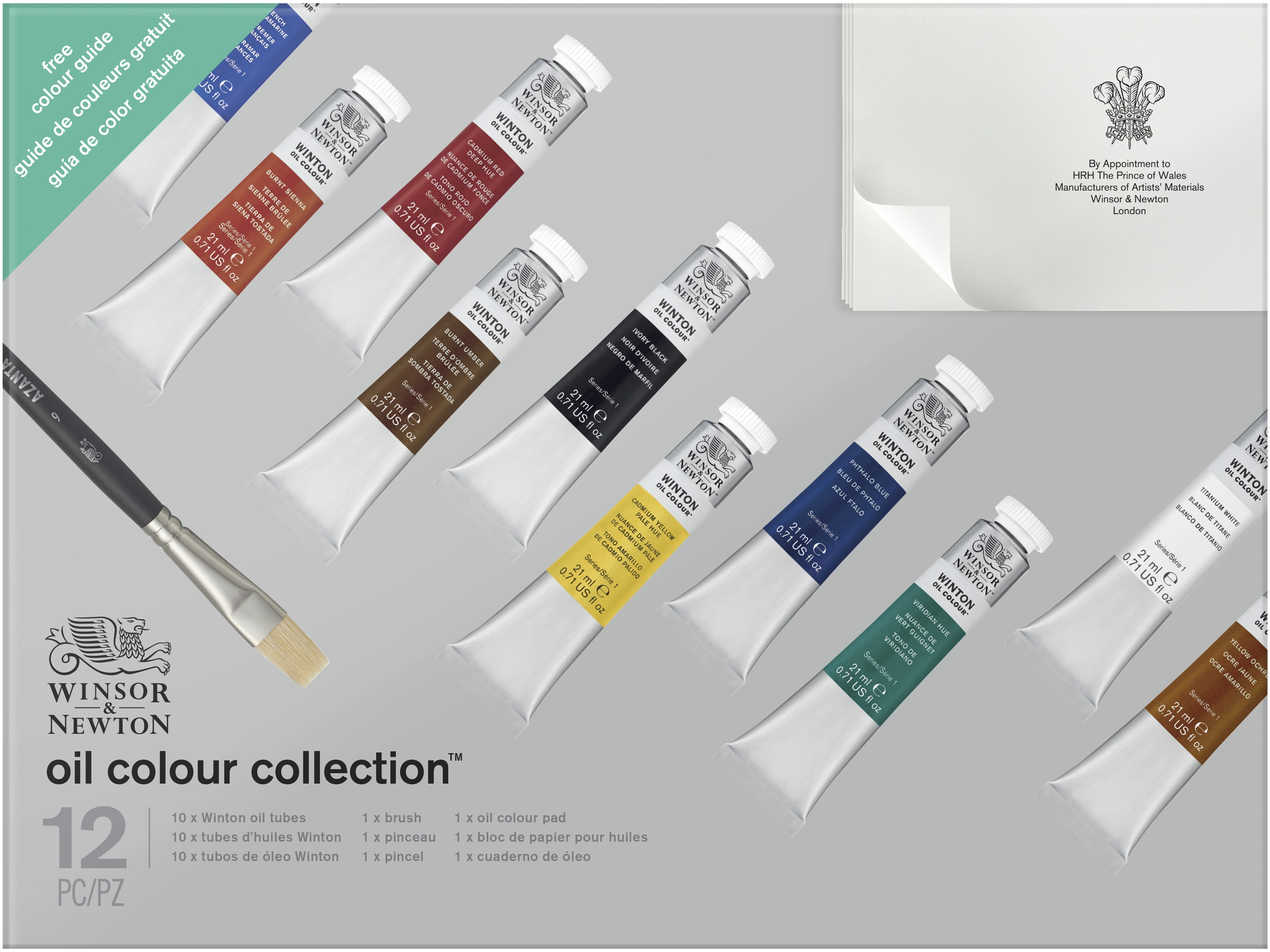 Winsor & Newton Winton Oil Colour Collection Set- - Walmart.com