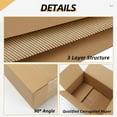 Shipping Boxes Mailers 6x6x6 inches Corrugated Cardboard Small Packing ...