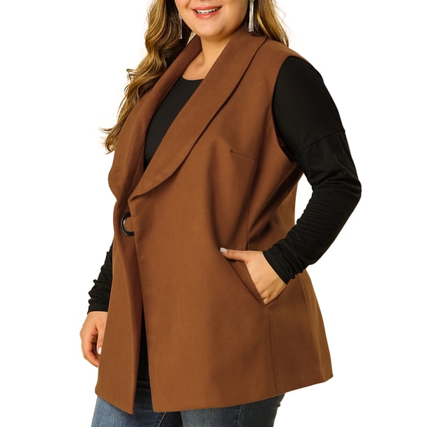 Agnes Orinda Women's Plus Size Belted Sleeveless Mid Thigh Casual ...