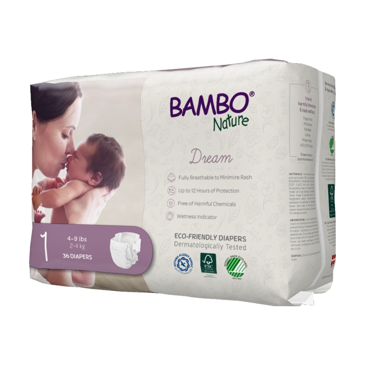 Pañales Bambo Nature Dream 36pz Talla 2 Bambo Nature Dream | Bodega ...
