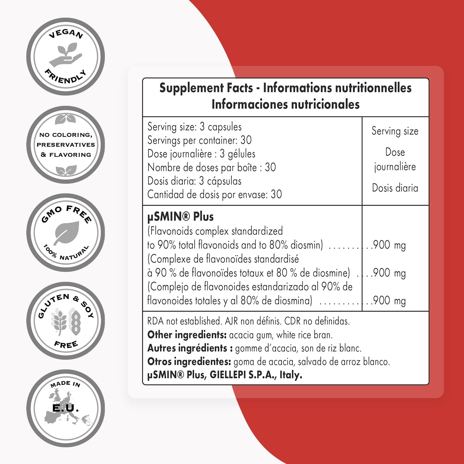 Supersmart - Diosmin Plus (Diosmin Hesperidin) 900 عمان | Ubuy