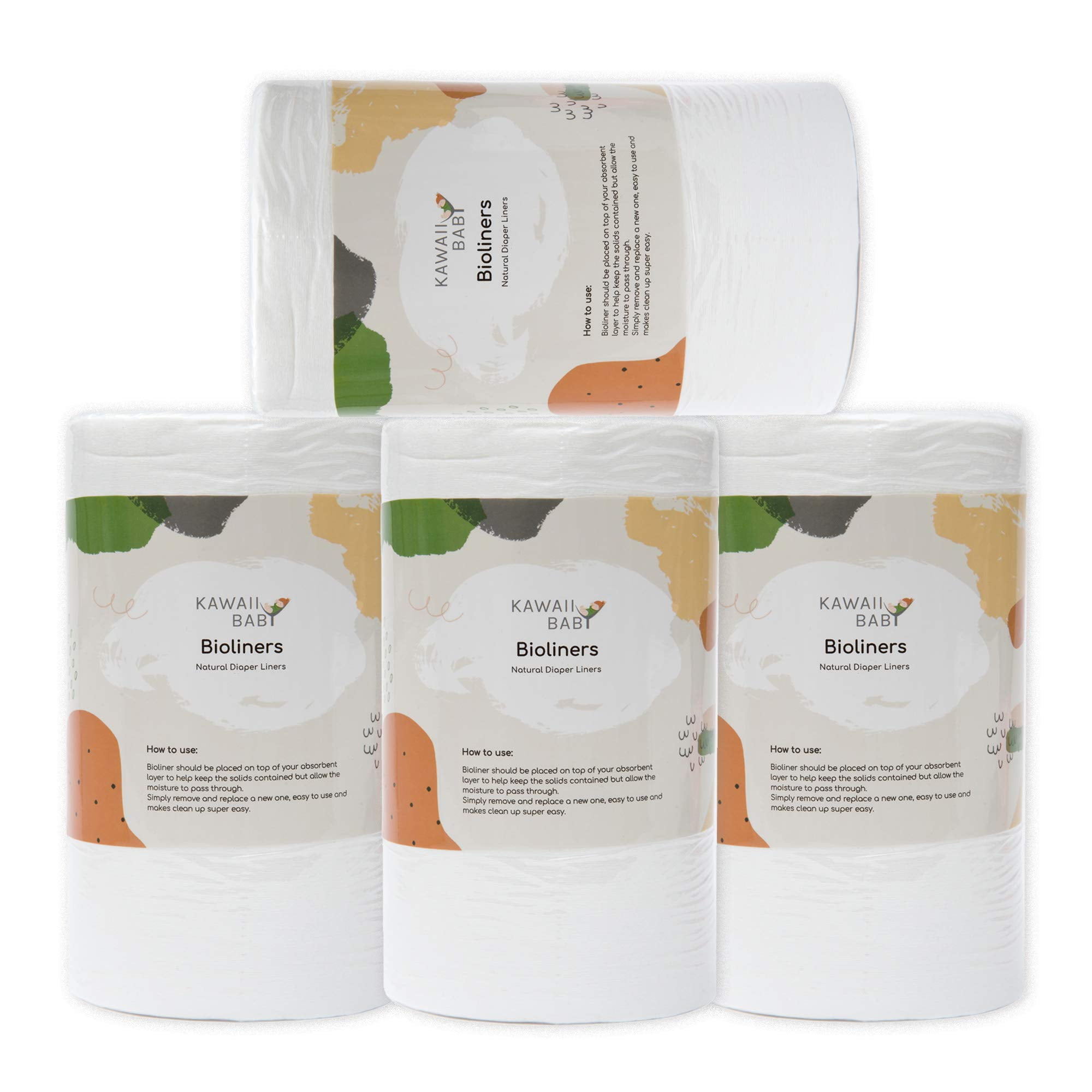 Click here for Kawaii Baby Biodegradable Unscented Bamboo Diaper... prices