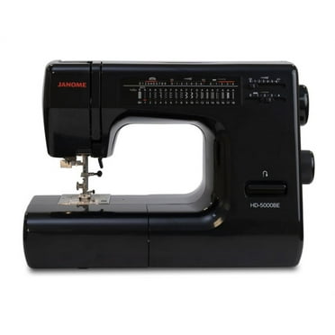 Janome Industrial-Grade Aluminum-Body HD1000 Black Edition Sewing ...