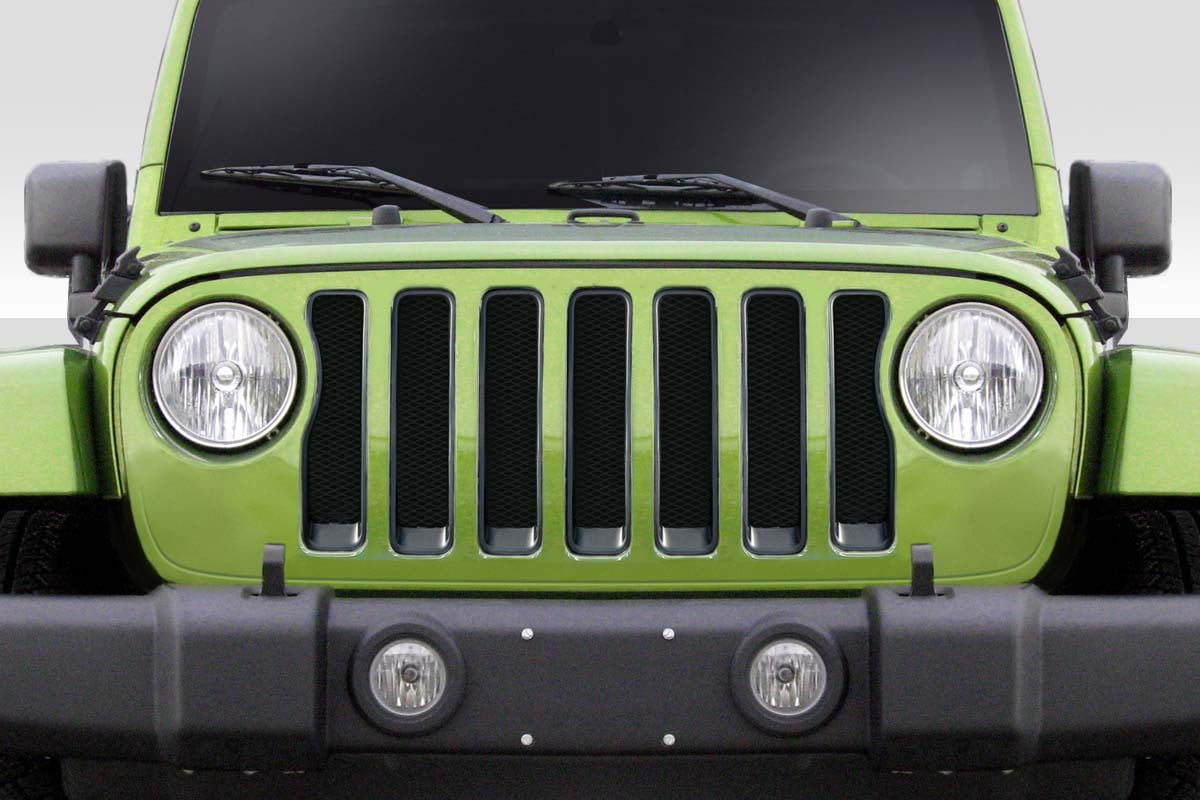 2007-2018 Jeep Wrangler Duraflex JK JL Look Grille - 1 Piece - Walmart.com