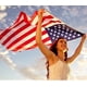 American 3ft x 5ft Flag Super Knit Polyester with Grommets - Walmart.com