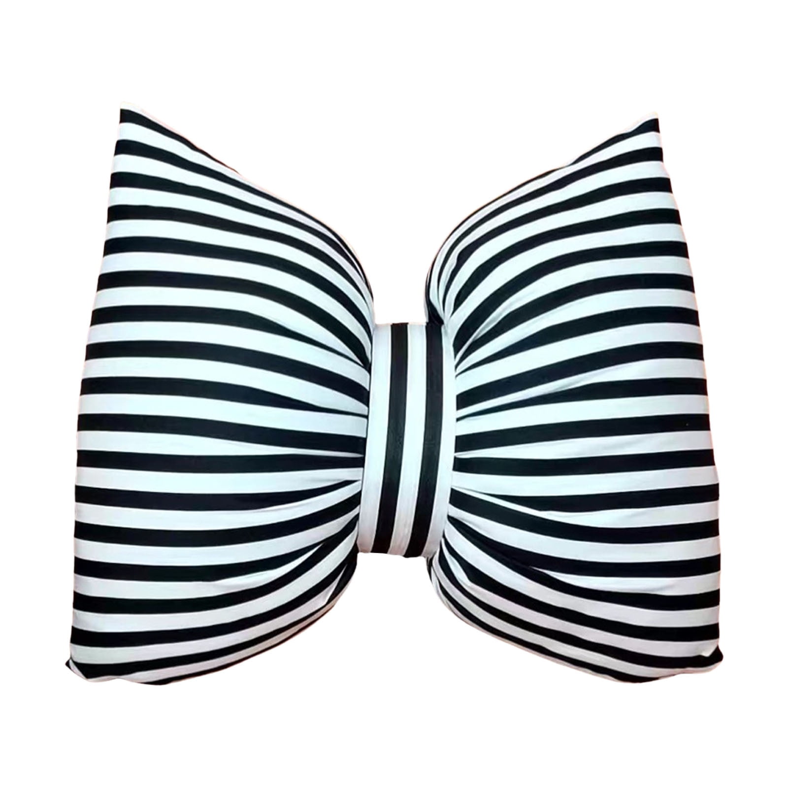 Click here for Dsscvnef Handmade Striped Bow Pillow Soft Washable... prices