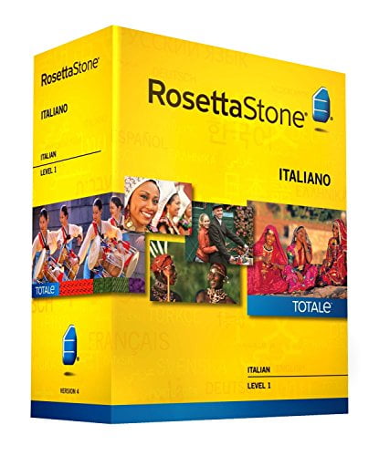 Pre-Owned Learn Italian: Rosetta Stone Italian - Level 1, 9781617160370 ...