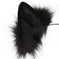 FUYPSE 2026 New Arrivals Faux Fur Fox Wolf Ears Headband,Fox Long Fur ...