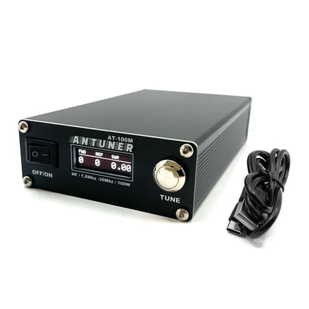 Eccomum ANTUNER Omnipotent 1.8MHz-30MHz 100W Antenna Tuner Built-in ...