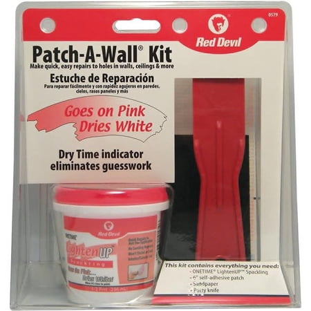 Red Devil 0579 Lighten Up Wall Repair Patch Kit | Walmart Canada