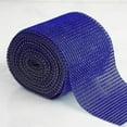 Efavormart Glittering Faux Diamond Dazzling Faux Rhinestone Mesh Ribbon ...