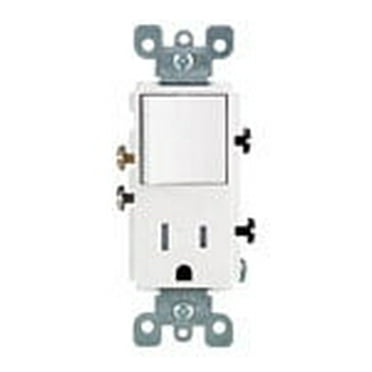 Leviton R02-T5632-0BW 15 Amp White USB & Receptacle Combination Outlet ...