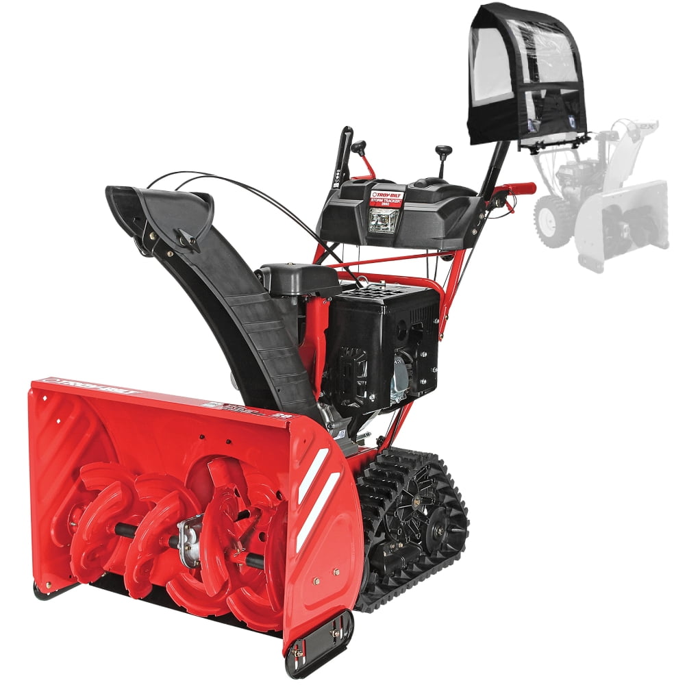 Troy-Bilt 28 in. 272 cc Two-Stage Gas Snow Blower with Electric Start ...