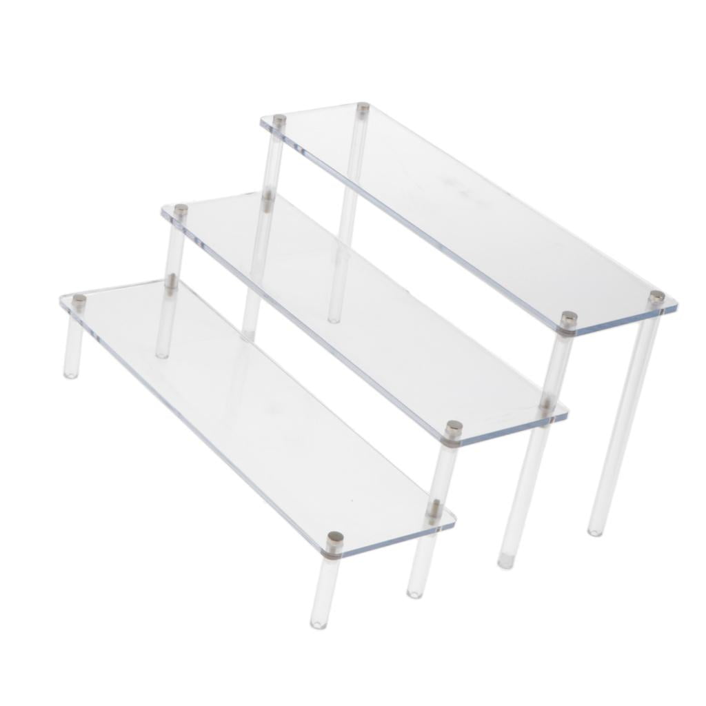 Estante de acrílico transparente de usos múltiples figura de muñeca de ...