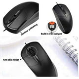 Wired Mouse, USB Wired Computer Mouse Mice, 1600DPI 3 Adjustable Levels ...