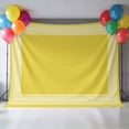 Photo Backdrop 5x7 ft Yellow Key Design Photography Backdrops Curtains ...