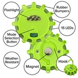 Lizard Flare Pack of 6, 360° LED Safety Flare for Car Roadside Hazard ...