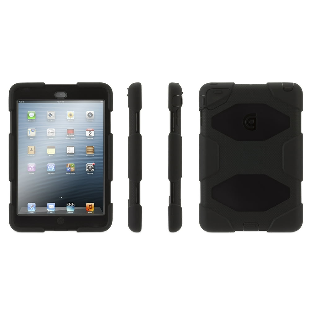Griffin Technology Survivor Case for Apple iPad mini, Black - Walmart ...