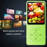 Portable Digital Audio MP3 Player with 16GB Micro SD, FM Radio, Video ...