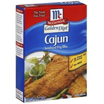McCormick Garlic Seasoned Seafood Fry Mix, Crisp Fish Fry, 10 Oz (Pack ...