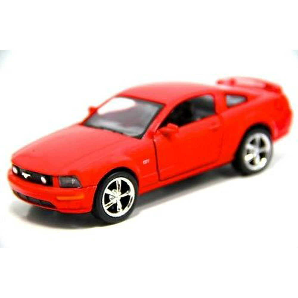 5" Kinsmart 2006 Ford Mustang GT Diecast Model Toy Car 1:38 Red ...