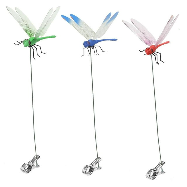 (Pack of 3) Dragonfly Wingman Clip-on Natural Organic Deer and Horse ...