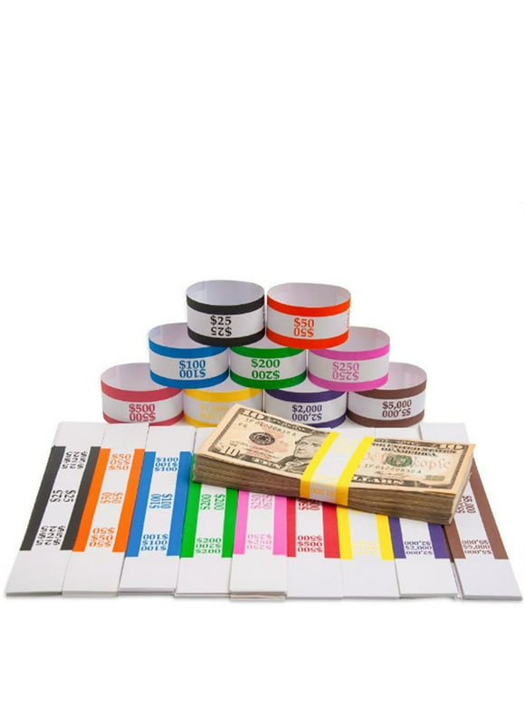 Currency Bands & Straps in Money Handling - Walmart.com