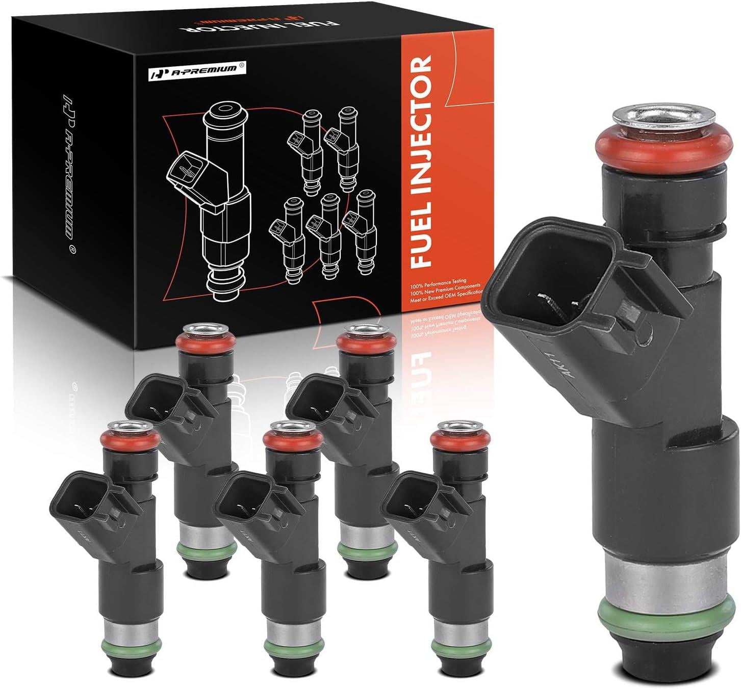 Volvo 2.3L Engine A-Premium Fuel Injectors Set Of 5 For Volvo C70/S70 ...