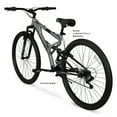 Hyper Bicycles 29" Men's Havoc Mountain Bike, Adult Ages 14+, Gray ...