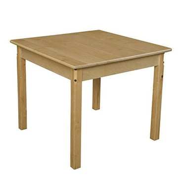Regency 42" Square Table with Chrome Post Legs - Walmart.com