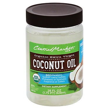 Nutiva Organic Virgin Coconut Oil, Cold-Pressed, Non-GMO, Gluten-free, Non-Refined for Baking ...