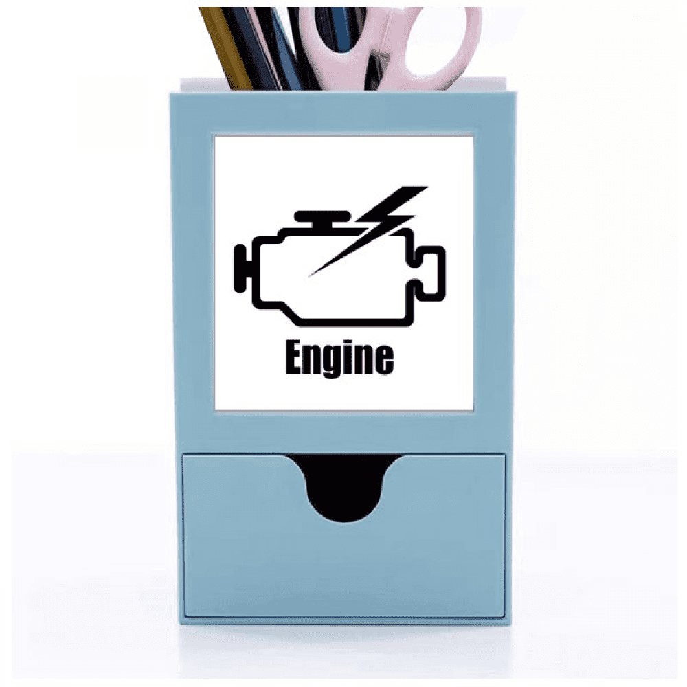 Engine Piston Power Safe Art Deco Fashion Desk Supplies Organizer Pen ...