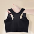 Abomasnow Women's No Underwire Bras Front Closure Wide Straps Racerback ...