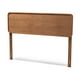 Baxton Studio Mailene Mid-Century Modern Walnut Brown Finished Wood ...