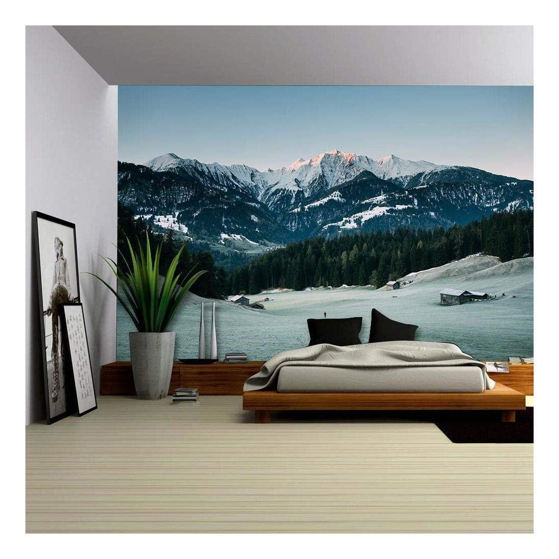 wall26 Beautiful Mountain Landscape - Removable Wall Mural | Self ...