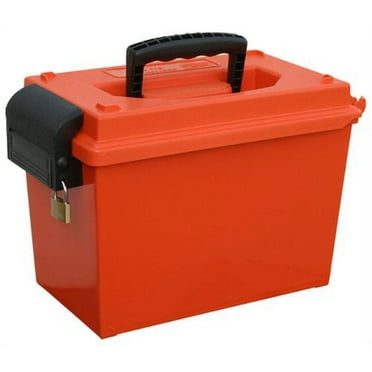 Attwood 11834-1 Waterproof Boater's Dry Box, Bright Safety Orange ...