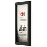 Hero Villain Definition Framed Wall Decor - Walmart.com