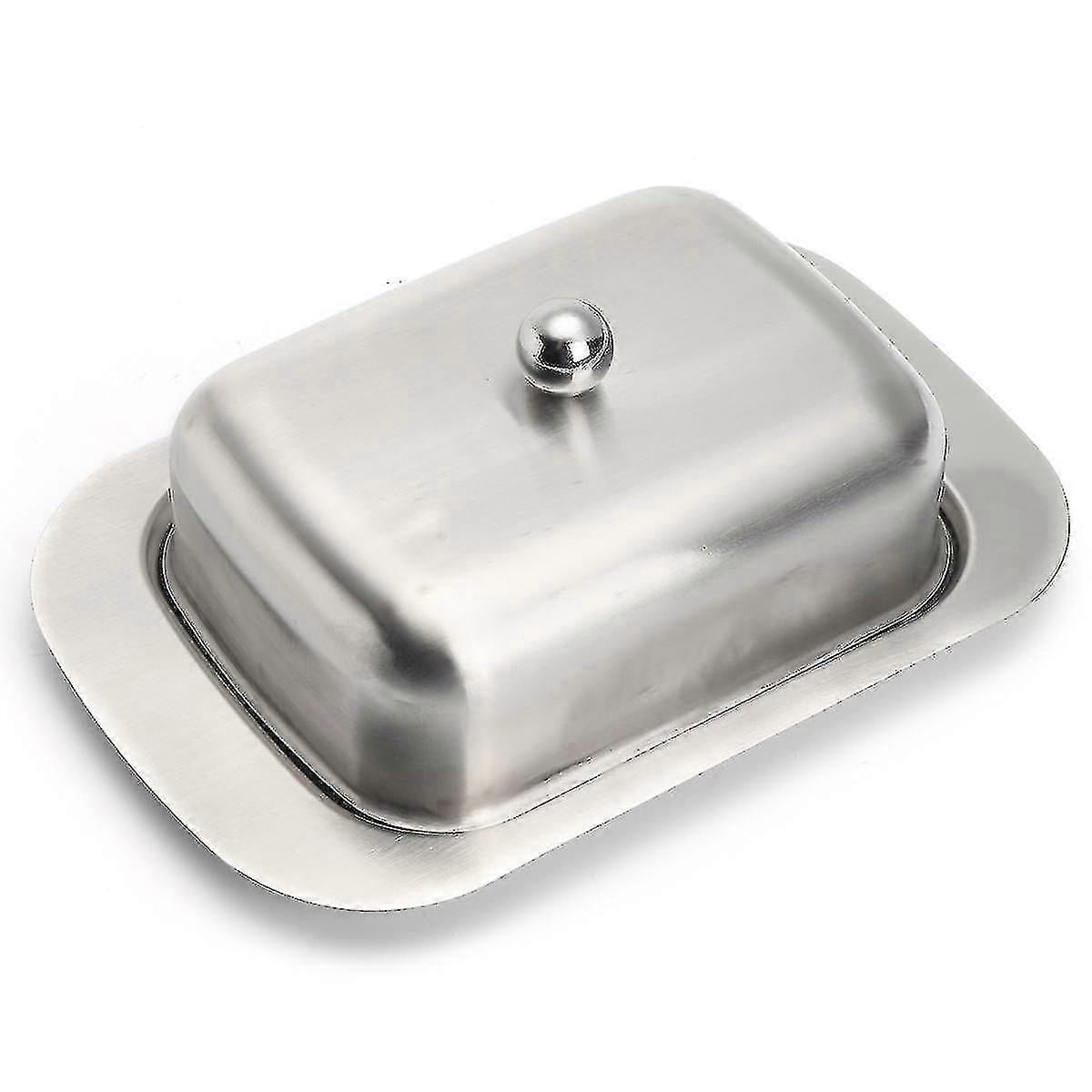Butter Dish,stainless Steel Butter Dish With Lid | Walmart en línea