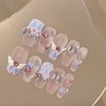 Advanced Handmade Light Therapy Wearing Nail Show Tender Beauty Girl ...