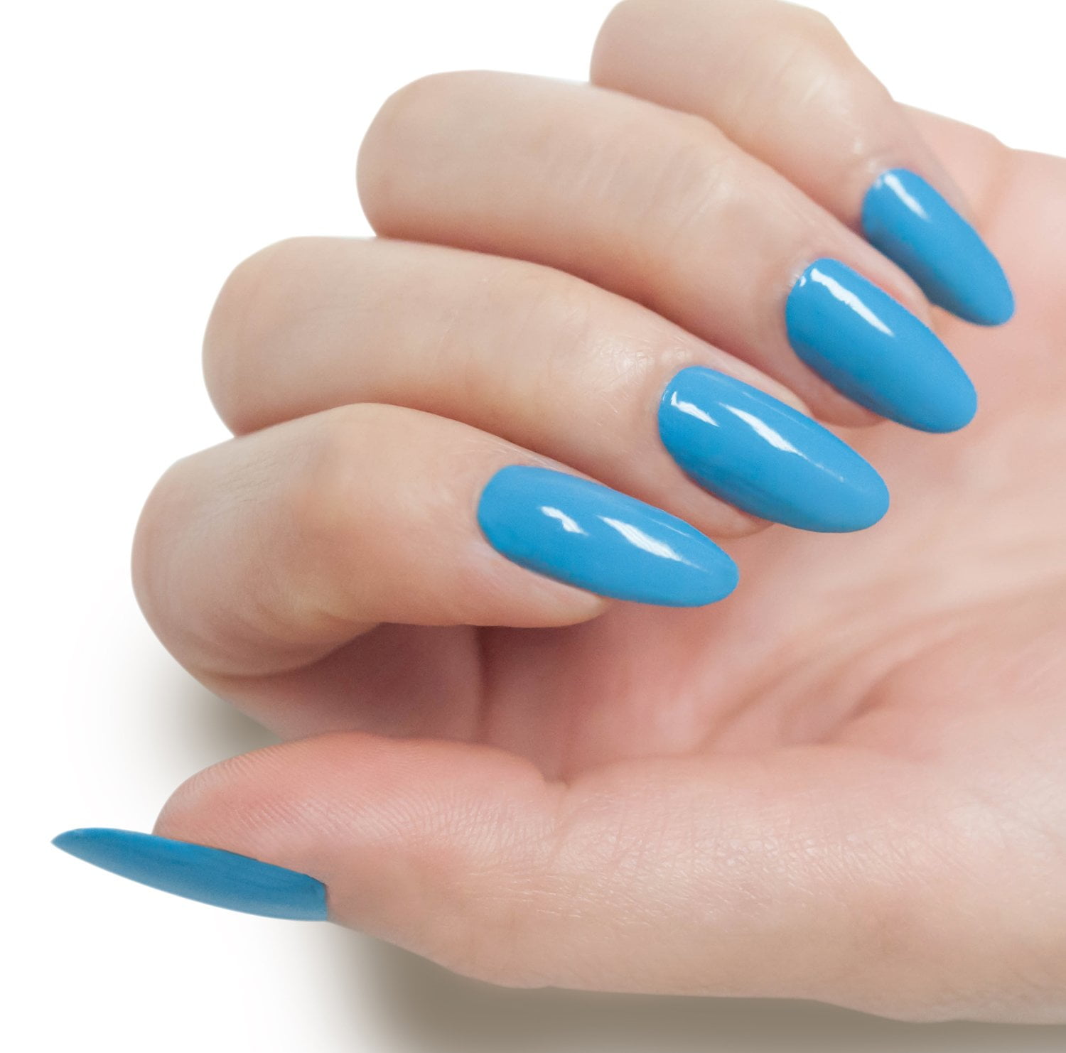 Matte Blue Nail Polish