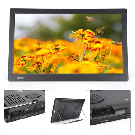 Herwey Portable Television,LEADSTAR 13‑Inch ATSC Digital TV Portable HD ...