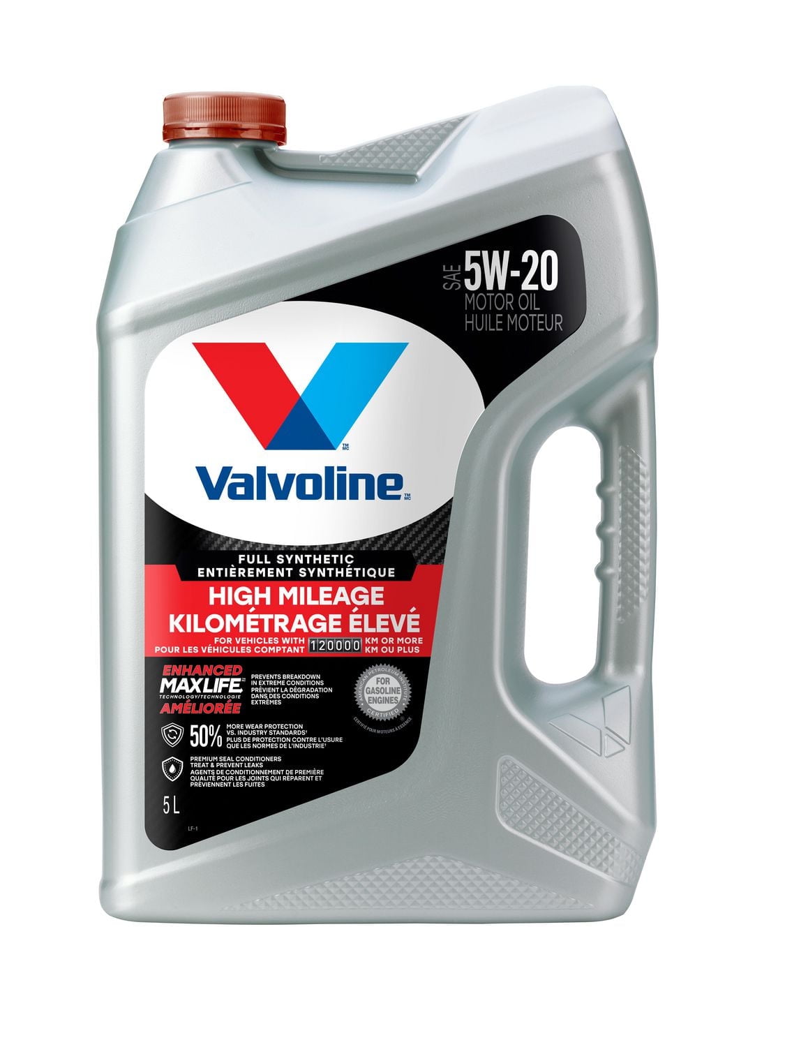 Valvoline Full Synthetic High Mileage 5W20 Motor Oil - Walmart.ca