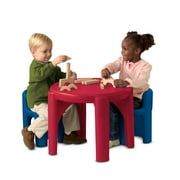 Little Tikes Activity Table with 2 Chairs Play Set for Children ...